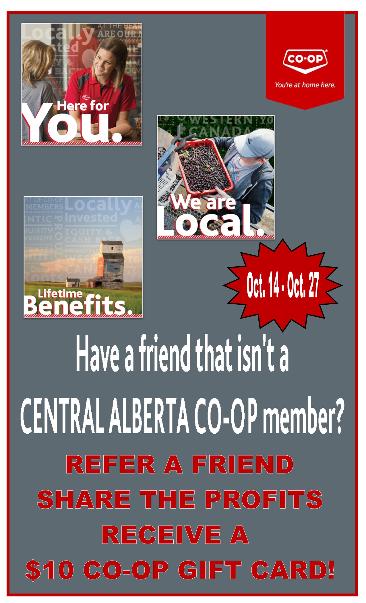 Let's Celebrate Co-op Week | Central Alberta Co-op
