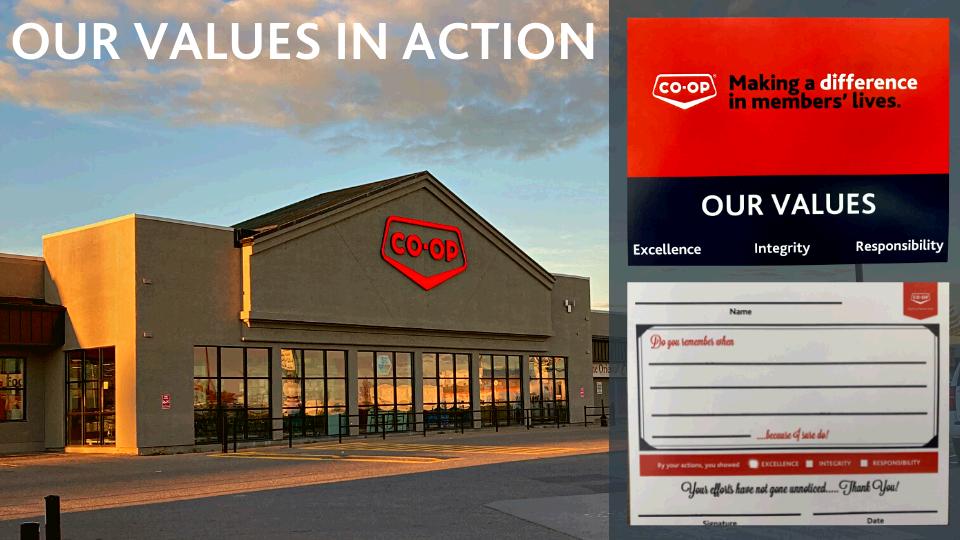 Our Values In Action | Central Alberta Co-op