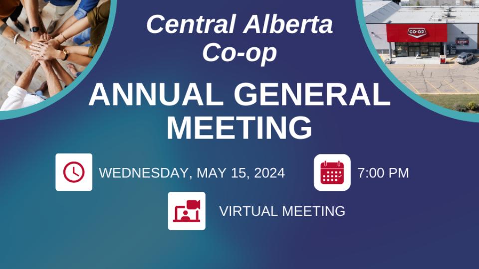 CENTRAL ALBERTA CO-OP AGM | Central Alberta Co-op